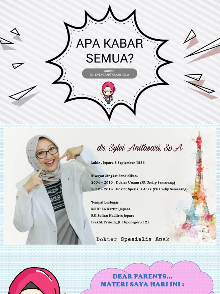 Materi Dr. Sylvi Sp.a - Stunting | PDF