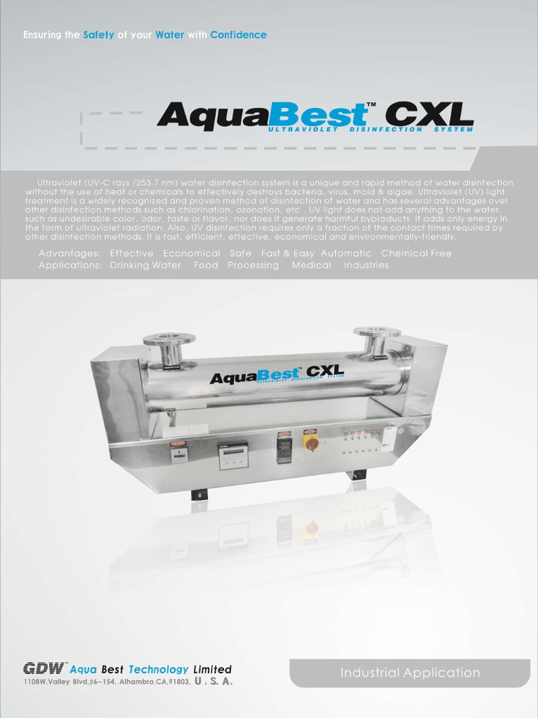 Aquabest CXL High Flow Series | PDF