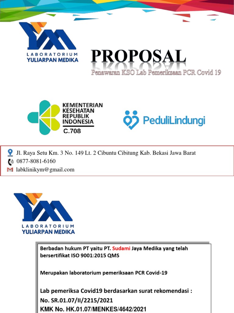 Proposal KSO Lab PCR | PDF