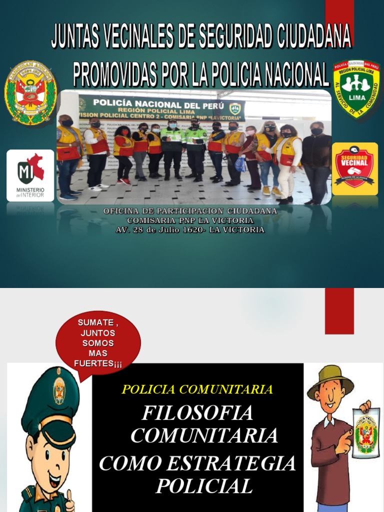Capacitacion En Policia Comunitaria 2021 Pdf Policía Valores