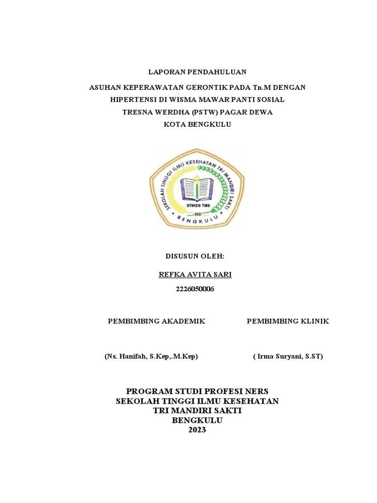 LP GERONTIK PSTW TN.M (REFKA) | PDF