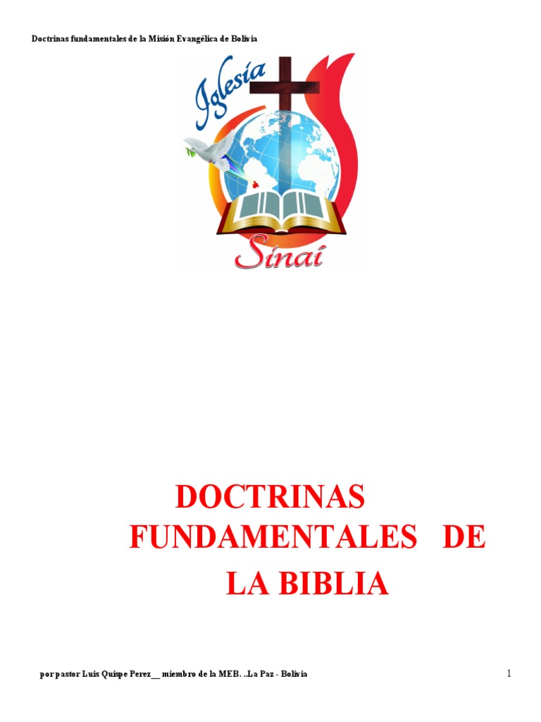 Trabajjando - DOCTRINAS FUNDAMENTALES de LA BIBLIA - Docx..bak | PDF | Trinidad | Biblia