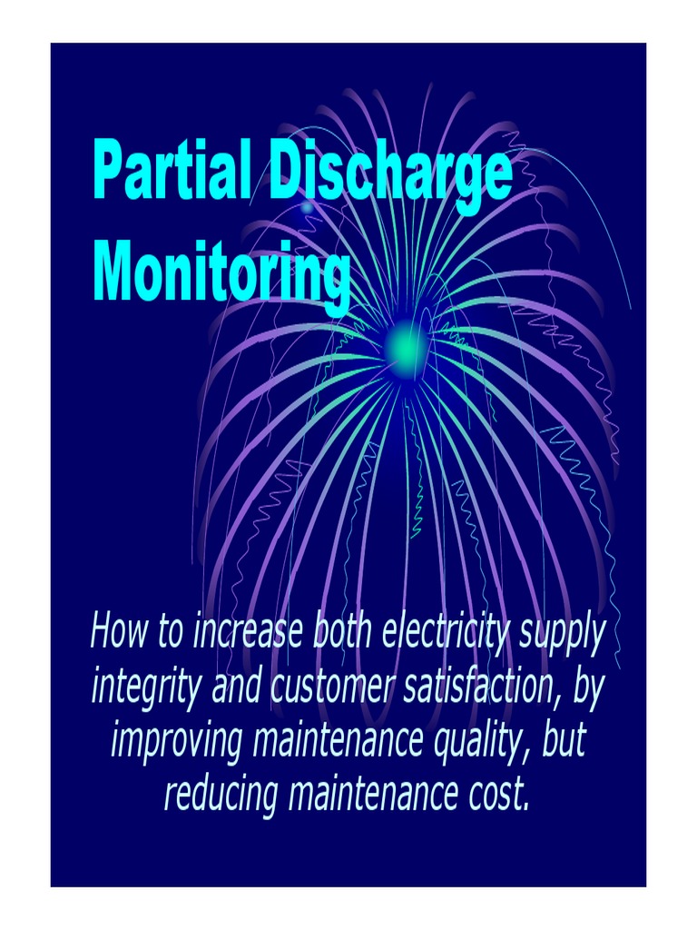 Partial Discharge Presentation | PDF | Electrical Engineering | Electricity