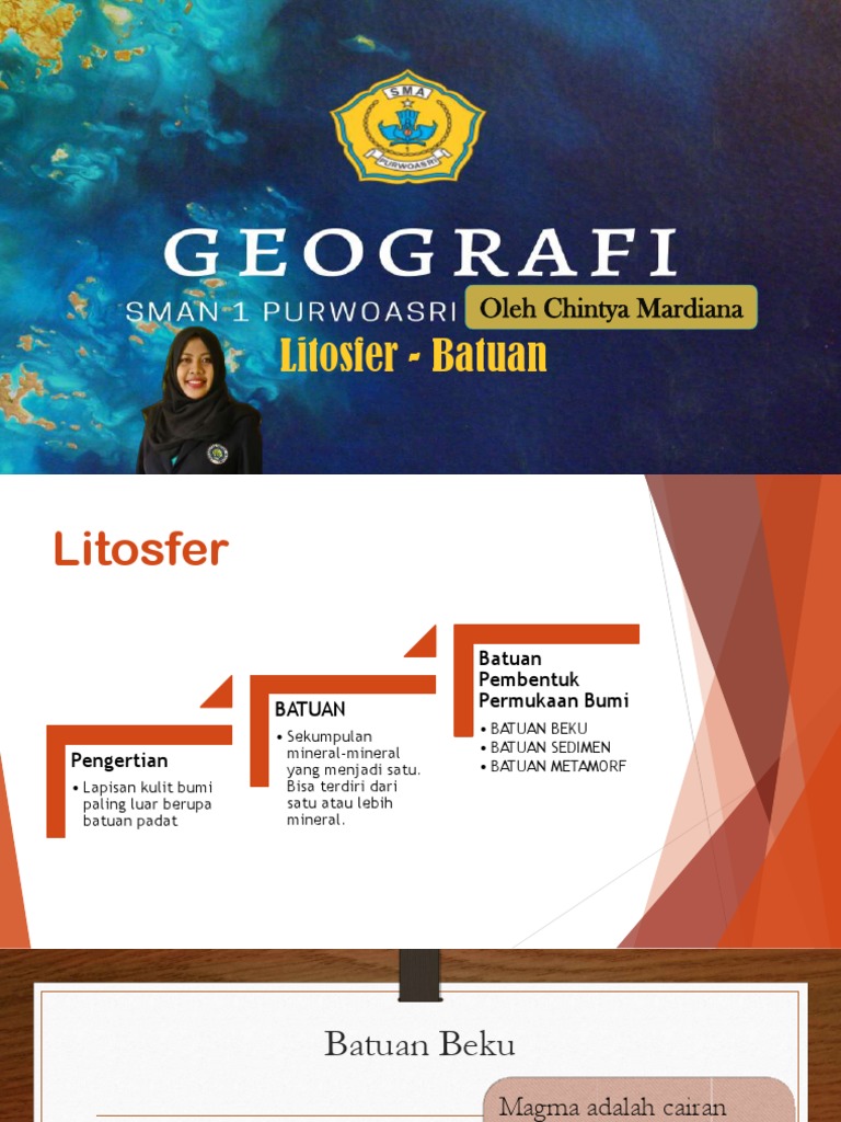Litosfer - Batuan | PDF | Sains & Matematika