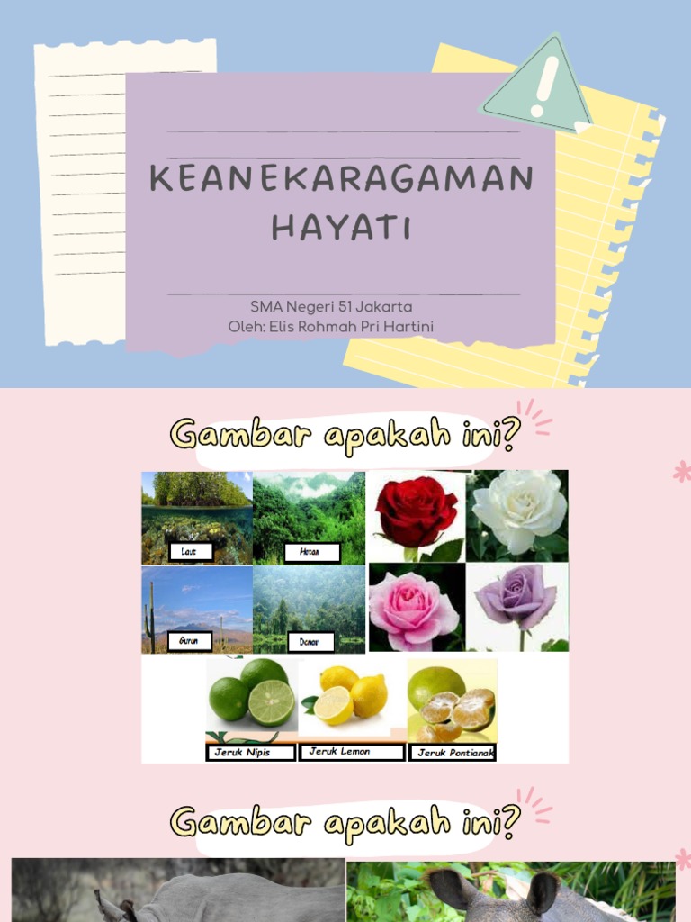 Persebaran Keanekaragaman Hayati | PDF | Seni & Disiplin Bahasa | Sains & Matematika