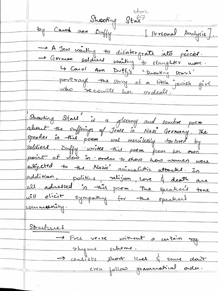 Shooting Stars | PDF