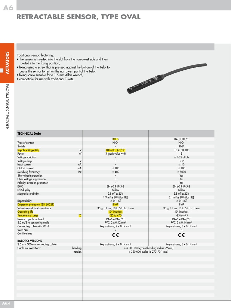 Sensor Magnetico MW | Download Free PDF | Sensor | Electrical Engineering