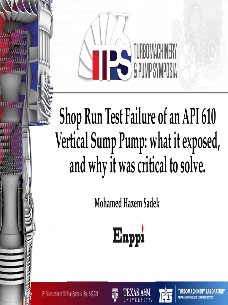 CSP09 - Pump FAT | PDF