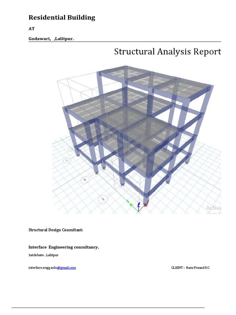 REPORT | PDF | Concrete | Reinforced Concrete