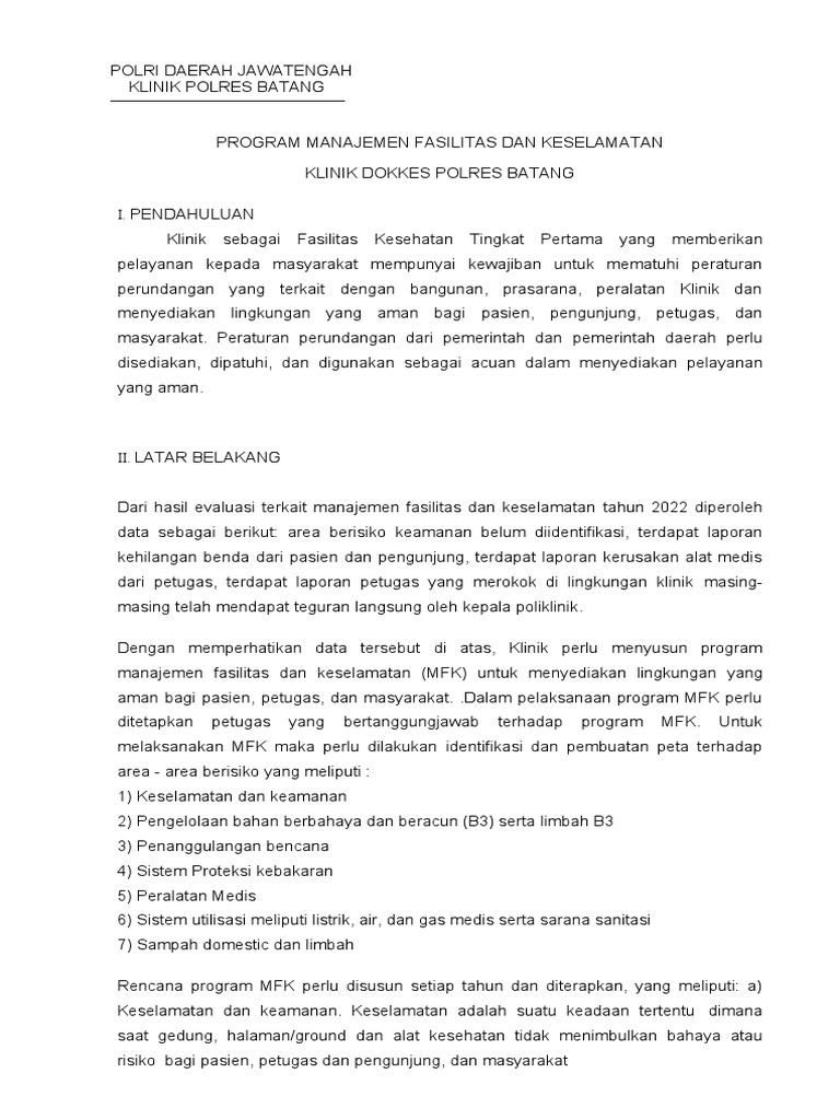 Program - MFK - Klinik Fixed | PDF