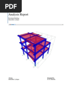 Structural Analysis Report | PDF | Wall | Concrete