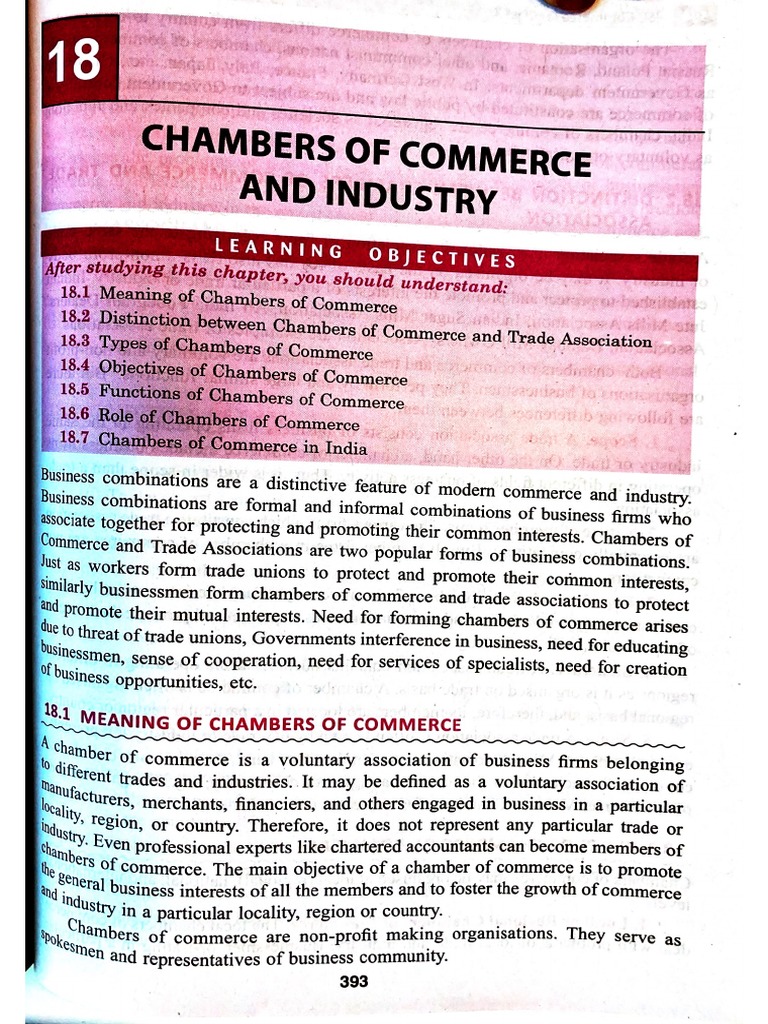 Chambers of Commerce | PDF