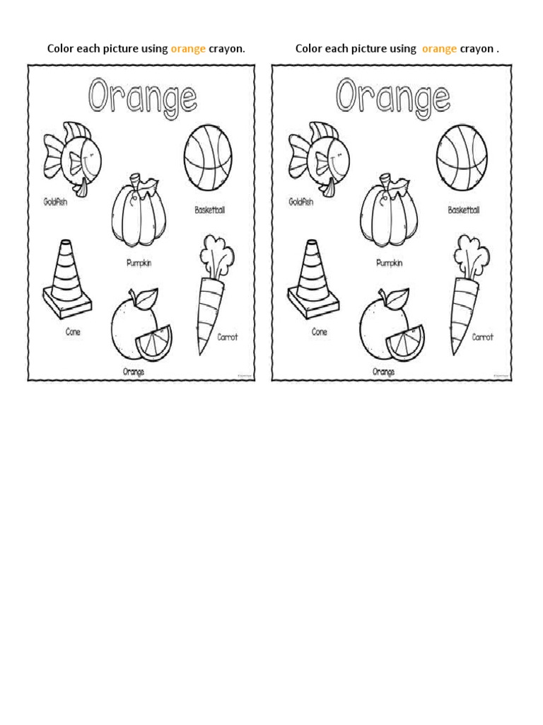 Math Orange Color | PDF