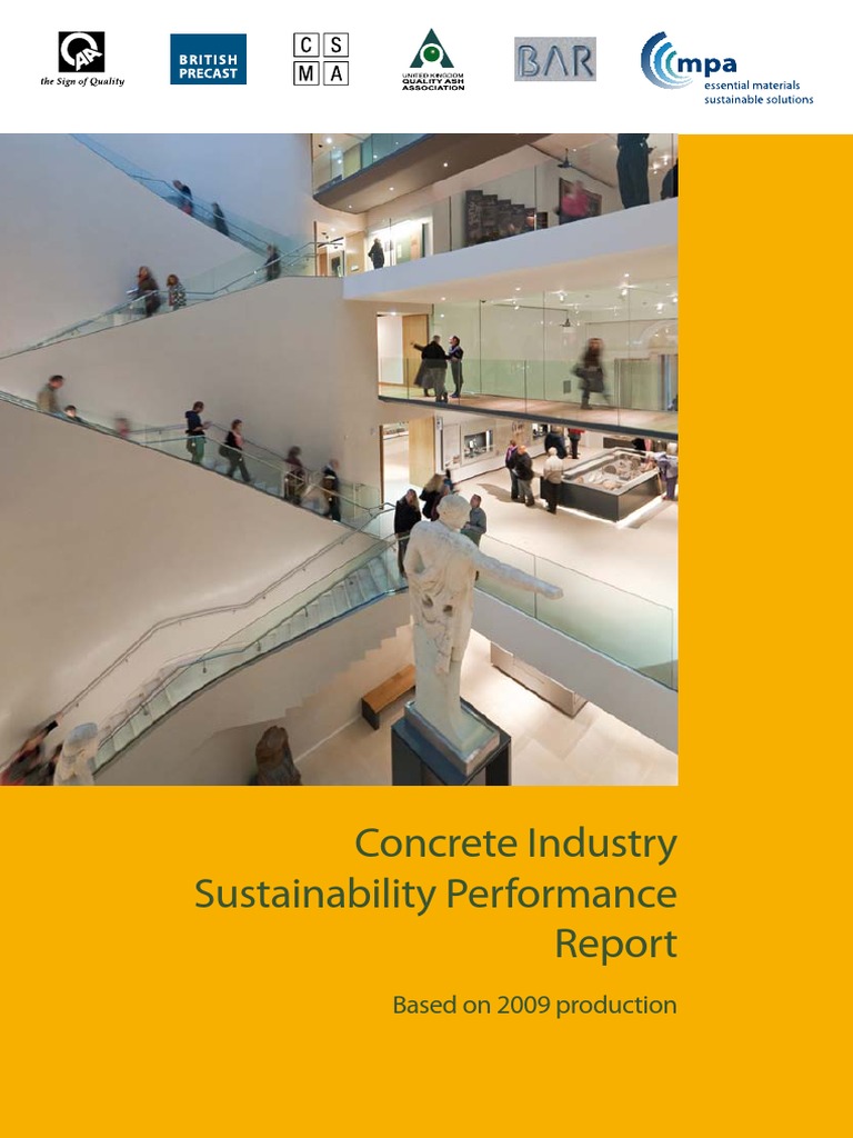MB 3rd Concrete Industry Sustainability Performance Report | PDF ...