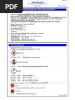 Bleach Safety Data Sheet (SDS) | PDF | Chlorine | Firefighting