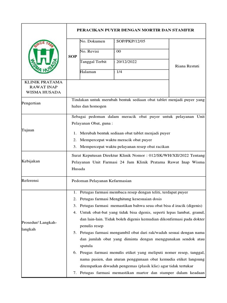 MEMPERCEPAT PROSES RACIKAN PUYER | PDF