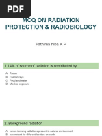 RSO (Medical) Exam Syllabus | PDF | Dosimetry | Radiation Therapy