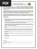 Integrity Pledge (Individual) | PDF | Integrity | Police