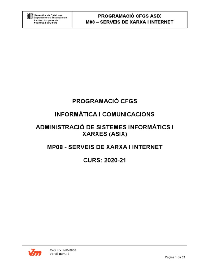 INF Prog 2021 2ASIX M08 v3 | PDF