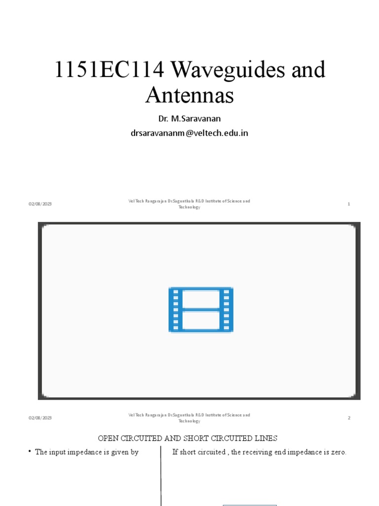 Reflection Factor and Reflection Loss | PDF | Electrical Impedance ...