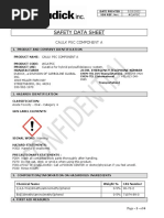 Material Safety Data Sheet: Hydrex 2856 | PDF | Dangerous Goods | Chemistry