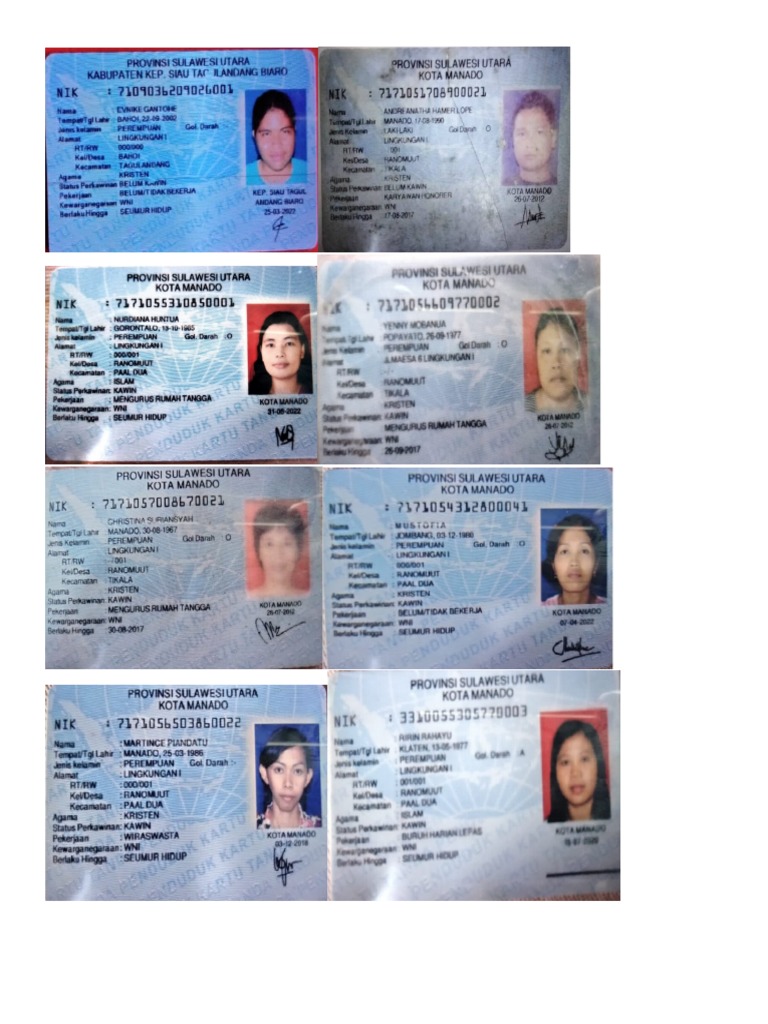 Foto KTP Kta Ci Coni | PDF