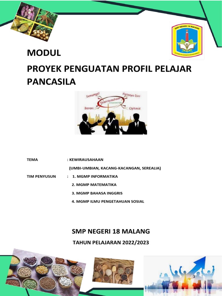 Modul Proyek P5 Kewirausahaan | PDF