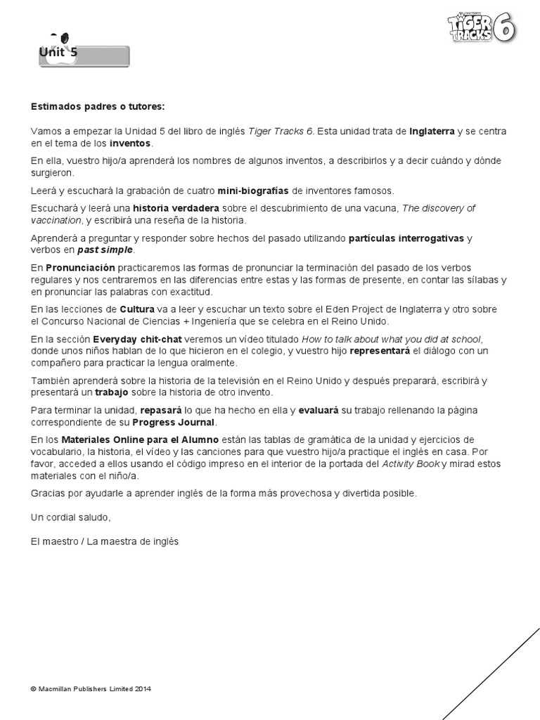 Tiger Team 6primaria | PDF