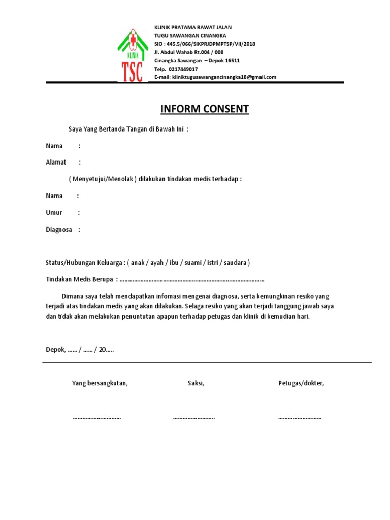 Inform Consent | PDF
