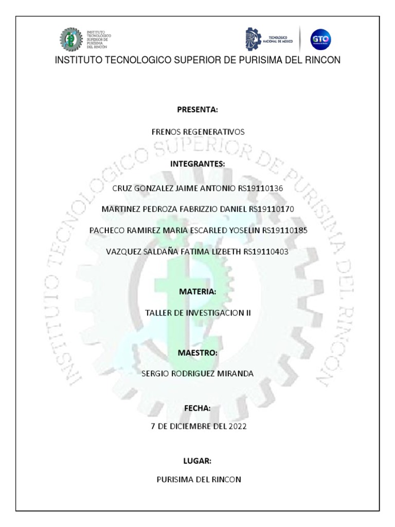 Proyecto FR Taller | PDF