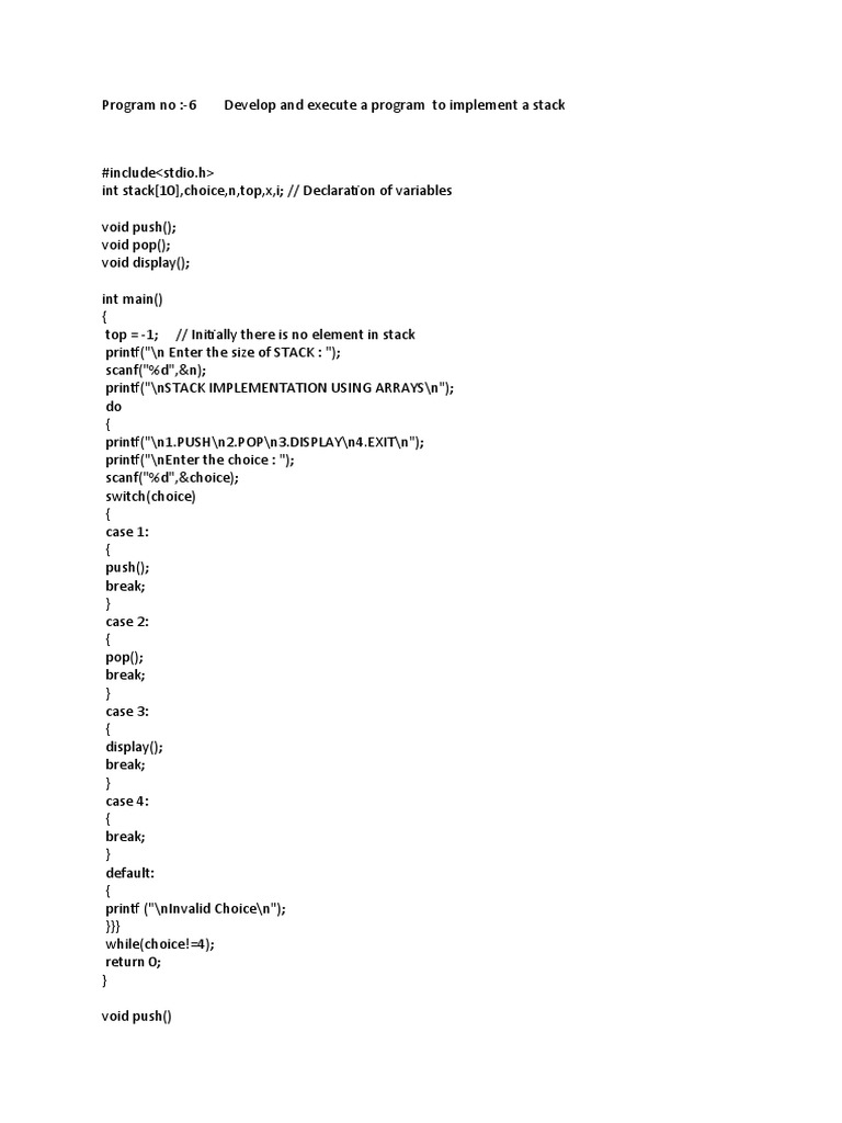 Practical No6 To 12 - DSu | PDF