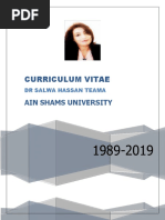 CV Hossam Hassan Embryologist | PDF | In Vitro Fertilisation ...