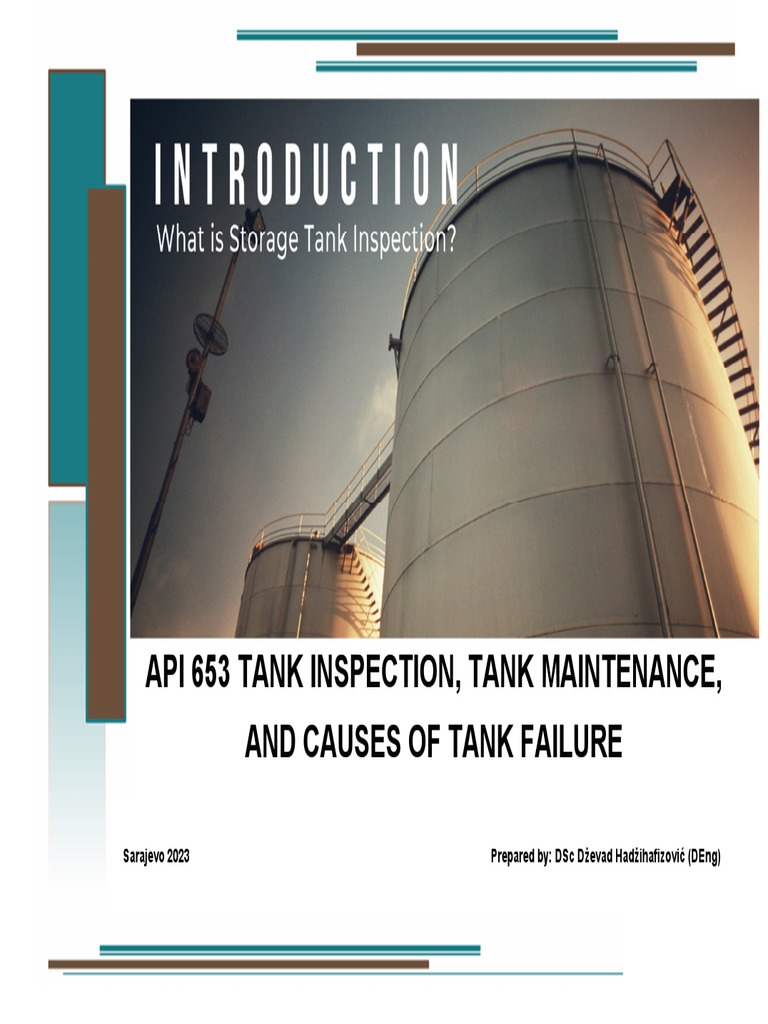 API 653 Tank Inspection | PDF