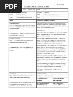 Civic Education in English Example Lesson Plan | PDF | Teachers ...