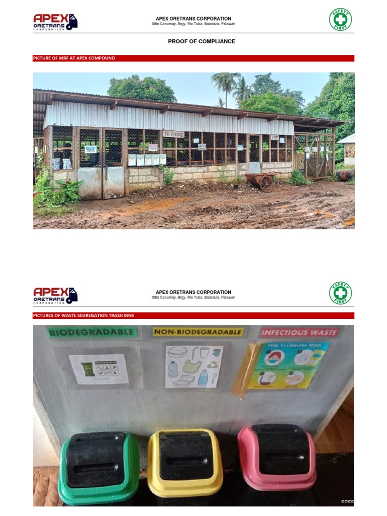 Proof of Compliance To RA 9003 | PDF