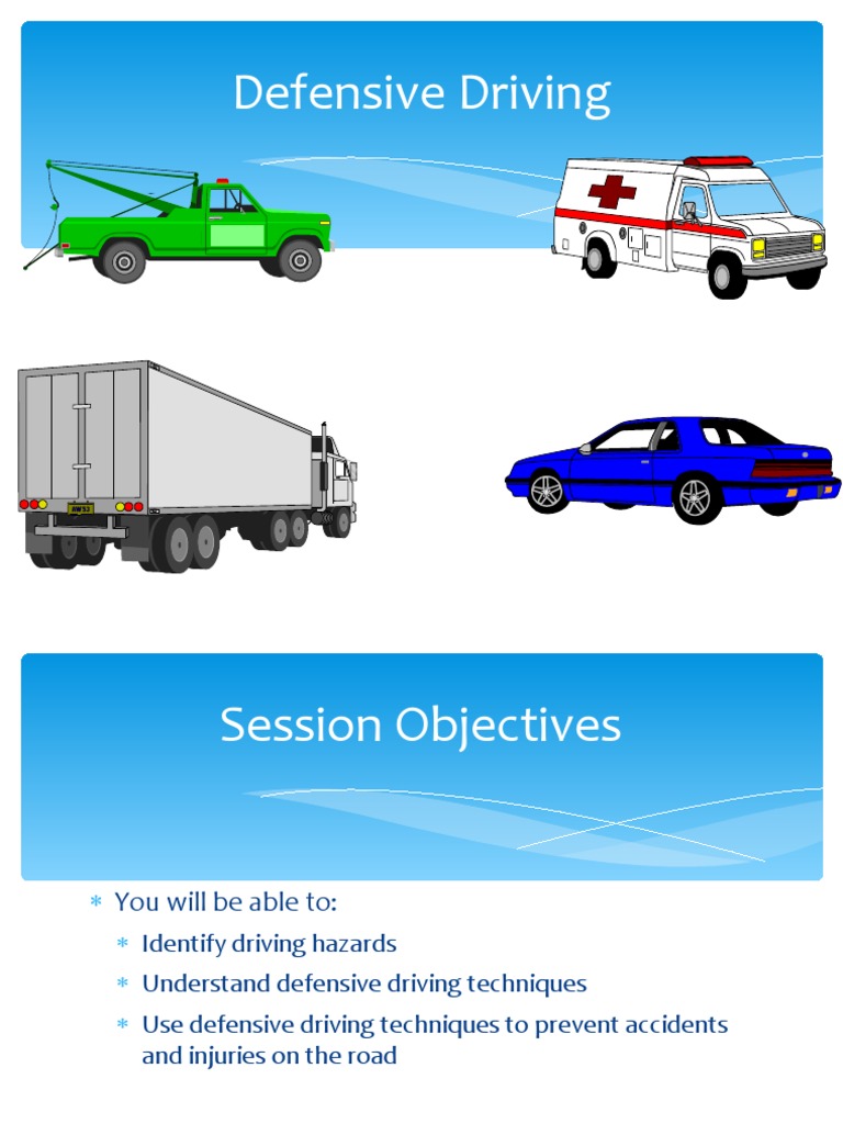 Defensive Driving | PDF | Traffic Collision | Traffic Defensive Driving | PDF | Traffic Collision | Traffic