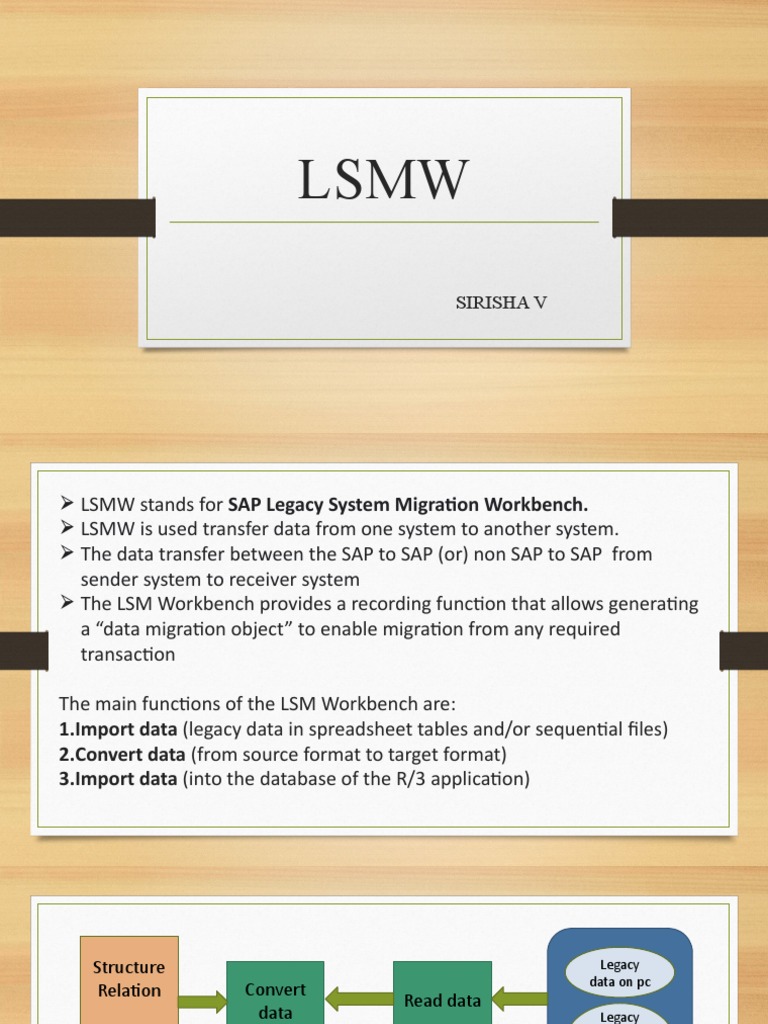 LSMW | PDF | Database Transaction | Computer Engineering