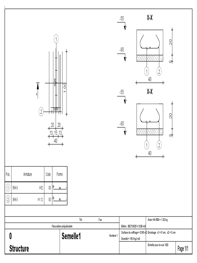 Semelle Filante SF | PDF | Génie du bâtiment | Immobilier