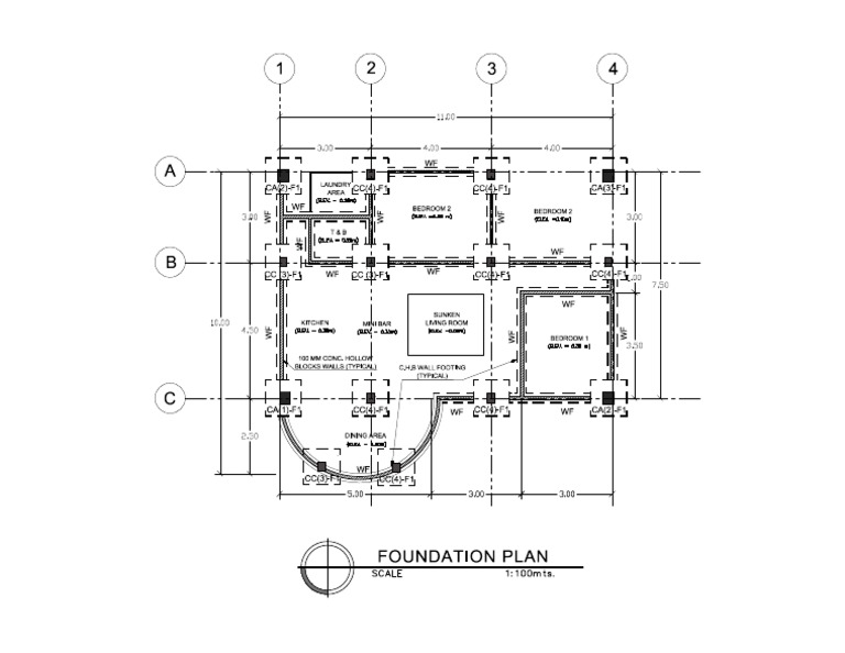 Foundation Plan | PDF