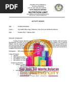 2023 Buntis Congress Training Design | PDF | Pregnancy | Maternal Health