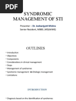STI/RTI Syndromic Case Management - NACO | PDF | Vagina | Safe Sex