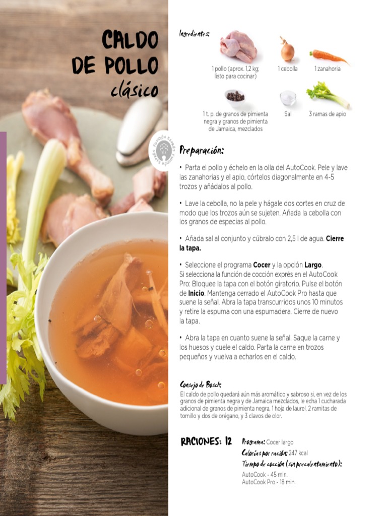 MCDOC02073146 Sopas Caldo Pollo | PDF | Caldo | Cocinando