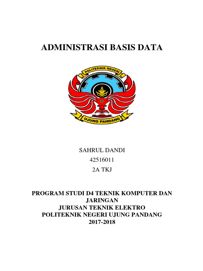 Administrasi Basis Data | PDF