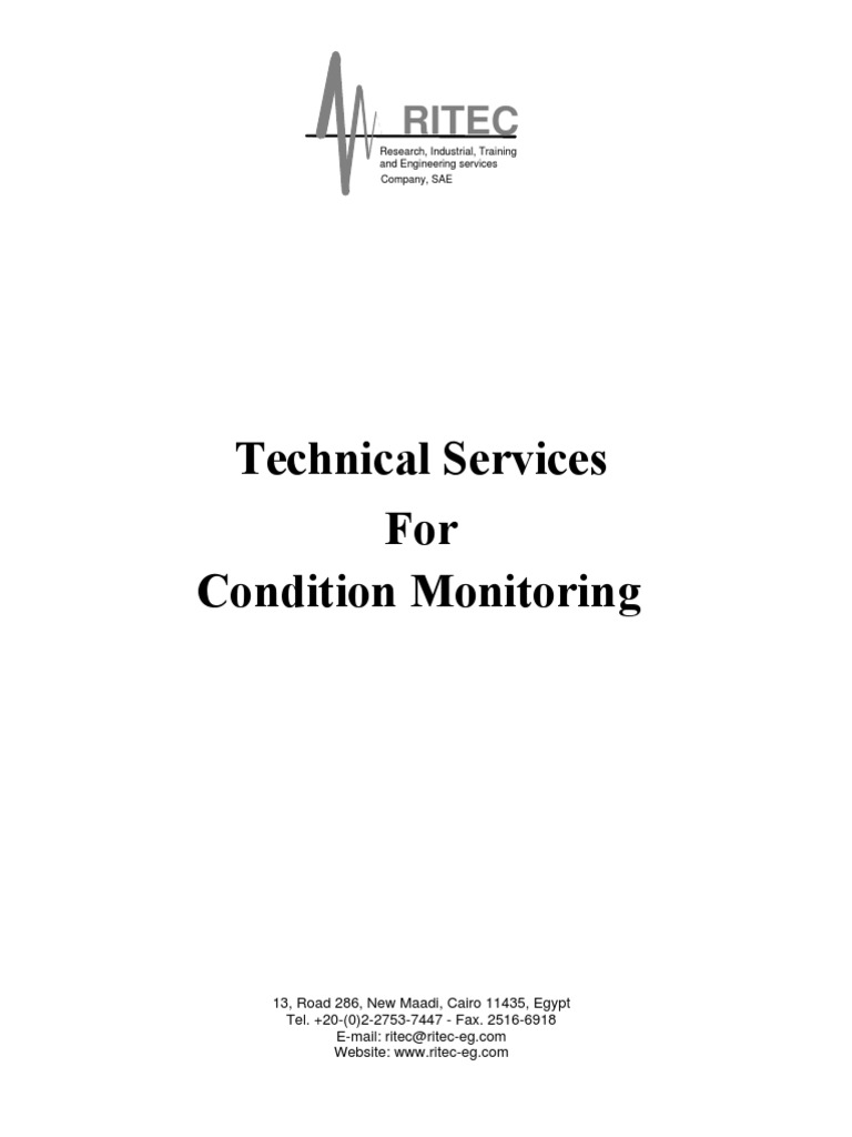 Technical Services Brochure - 2010 | PDF | Industries | Mechanical ...