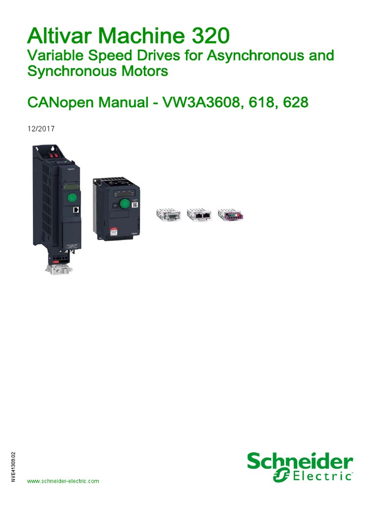 CanOpen ATV320 | PDF | Computer Security | Security