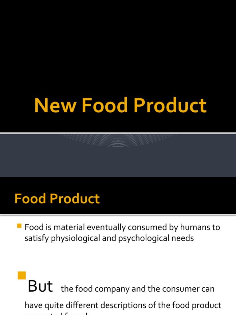 NPD - New Food Product | PDF | Product (Business) | Food And Drink