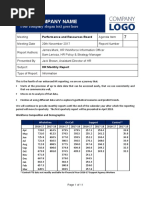 Manpower Planning Sheet | PDF