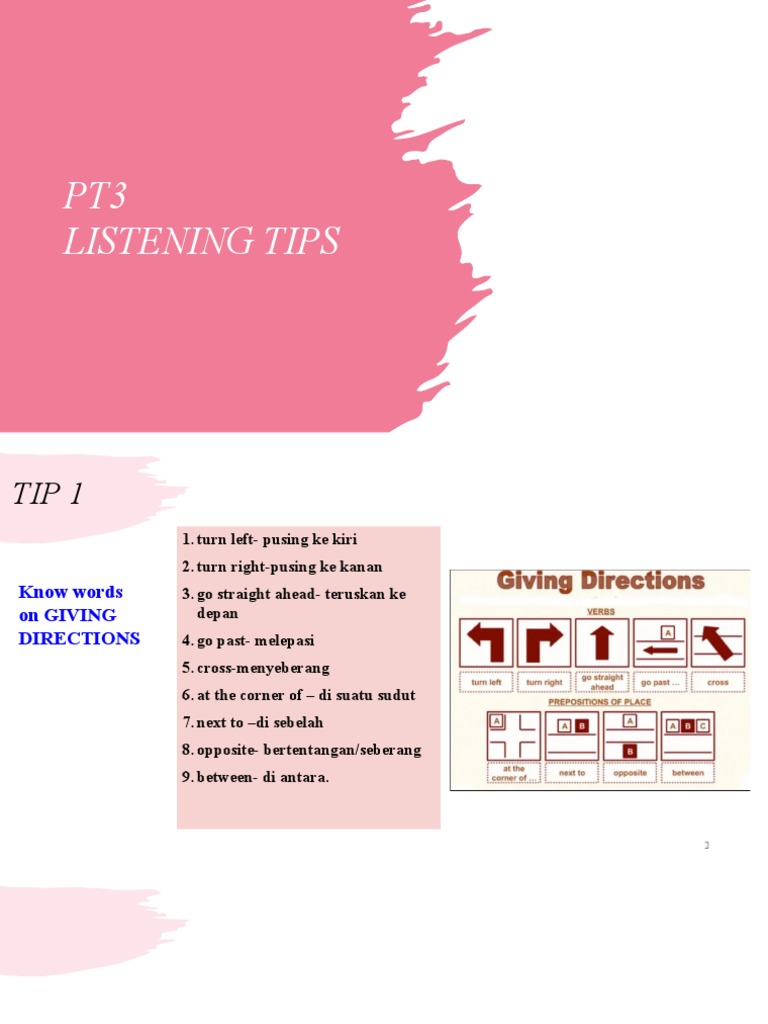 Listening Form 2 | PDF | Human Communication | Language Mechanics
