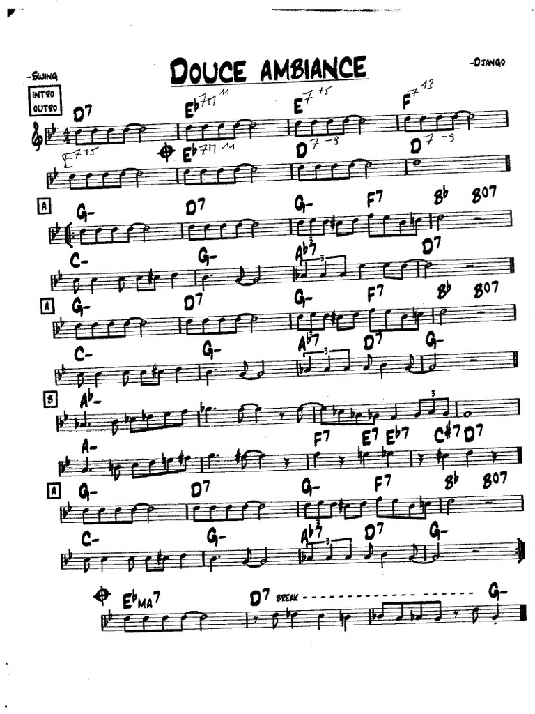 Douce Ambiance | PDF