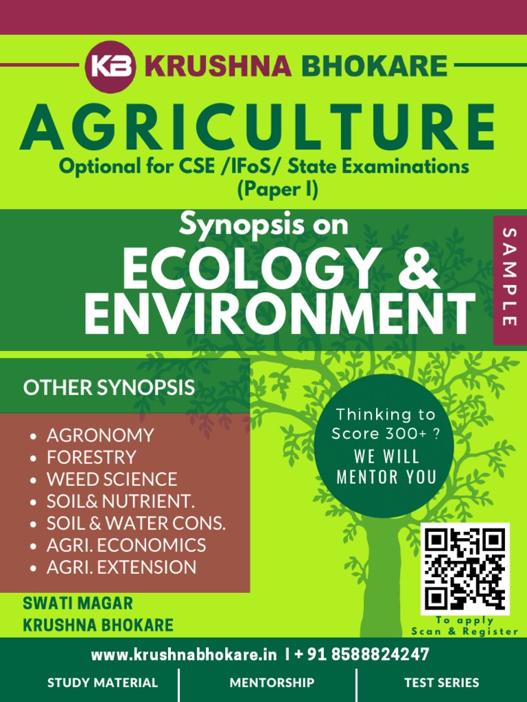 Ecology & Environment - Krushna Bhokare | PDF | Wellness | Science ...